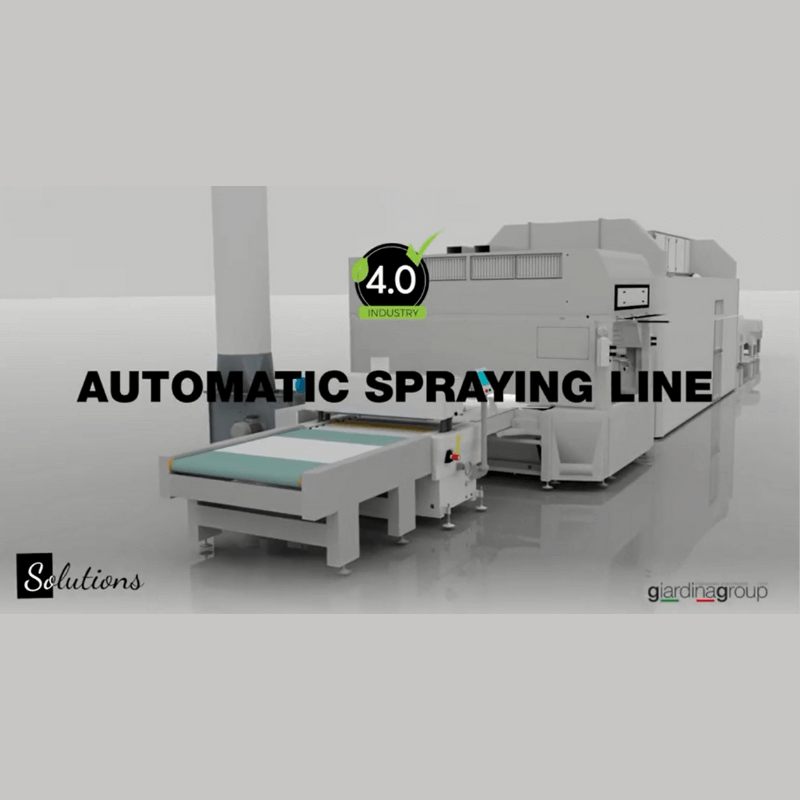 Giardina Group presenta una nuova linea di spruzzatura automatica